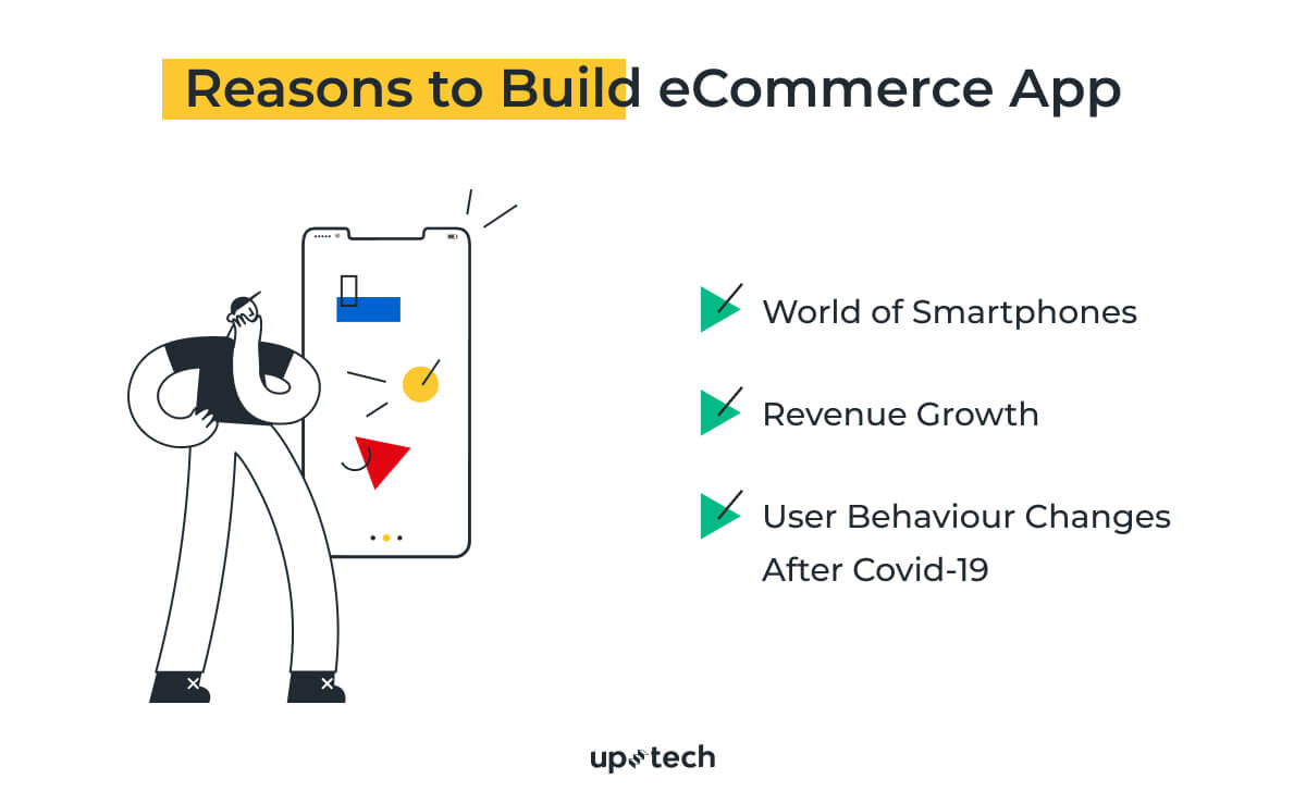 eCommerce App Development: Steps, Key Features, Trends | Uptech
